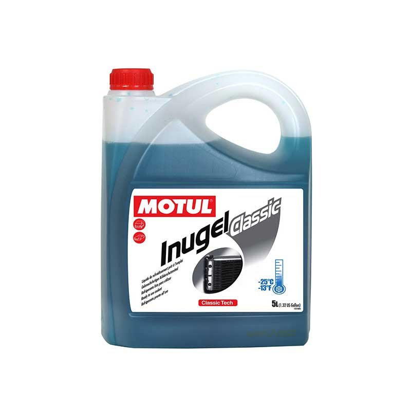 נוזל קירור כחול 5 ליטר MOTUL INUGEL EXPERT -37°C - מאור פרטס